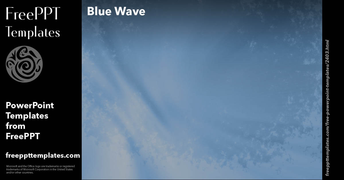 Blue Wave - PowerPoint Templates
