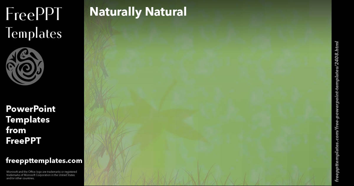 Naturally Natural - PowerPoint Templates