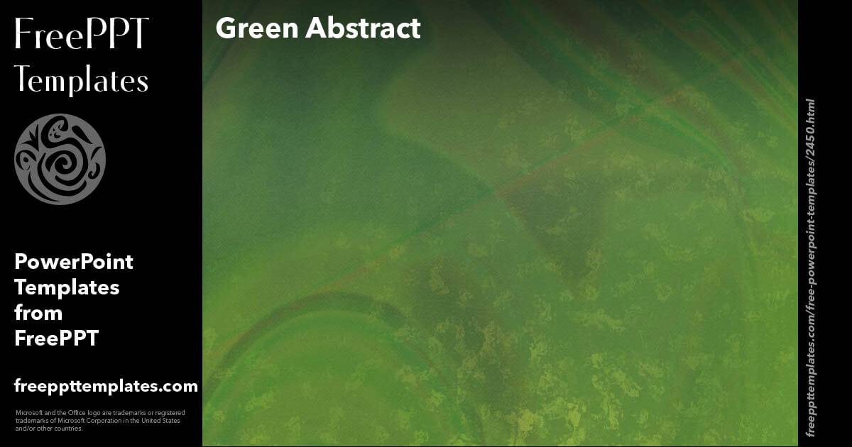 Green Abstract 02 - PowerPoint Templates