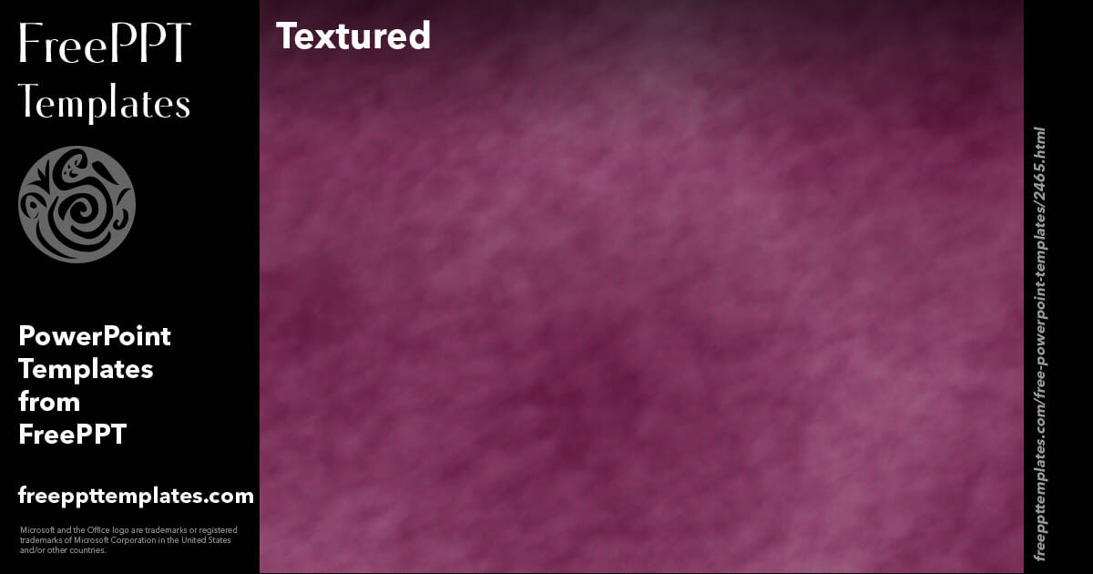 Textured 231 - PowerPoint Templates