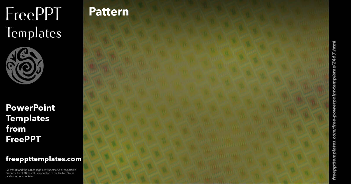 Pattern 246 - PowerPoint Templates