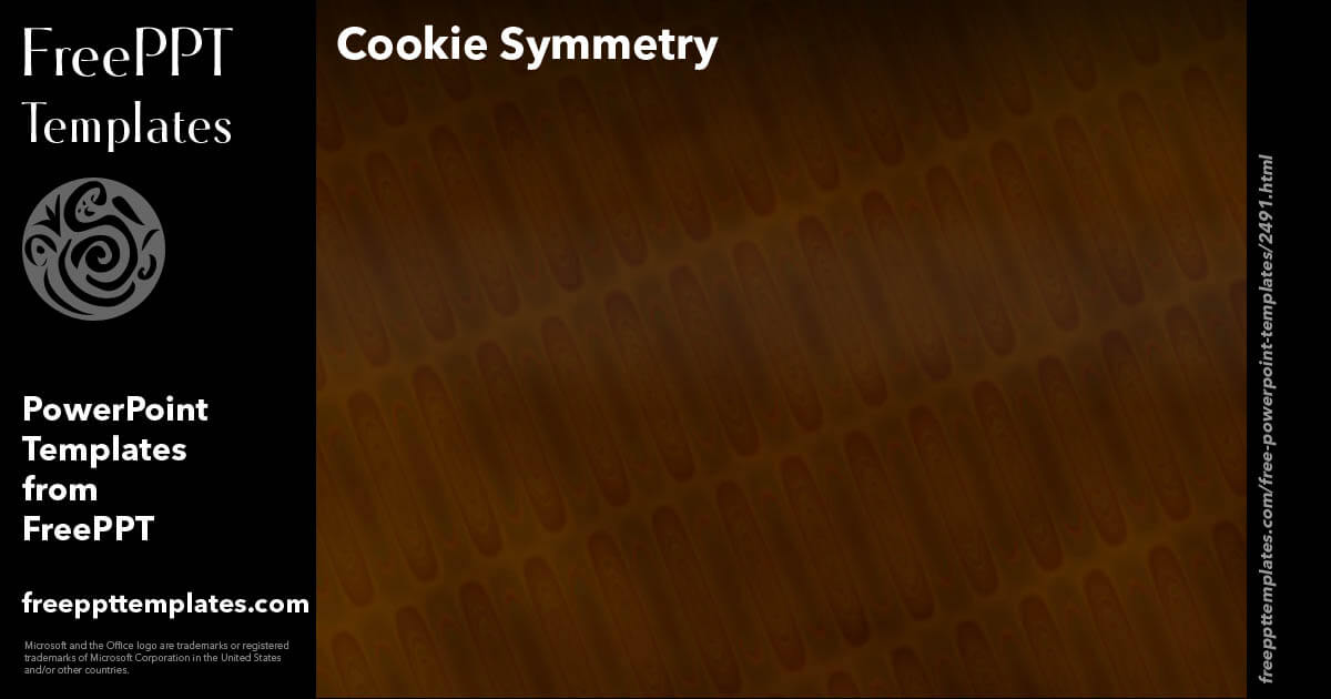 Cookie Symmetry - PowerPoint Templates