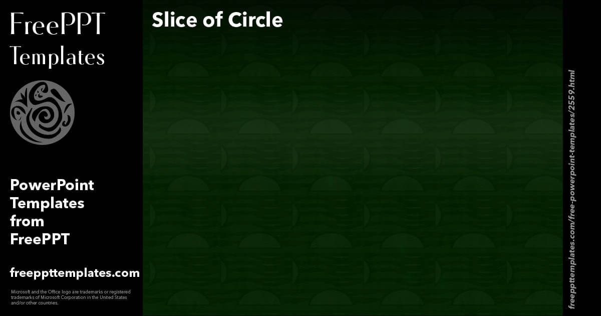 Slice of Circle - PowerPoint Templates