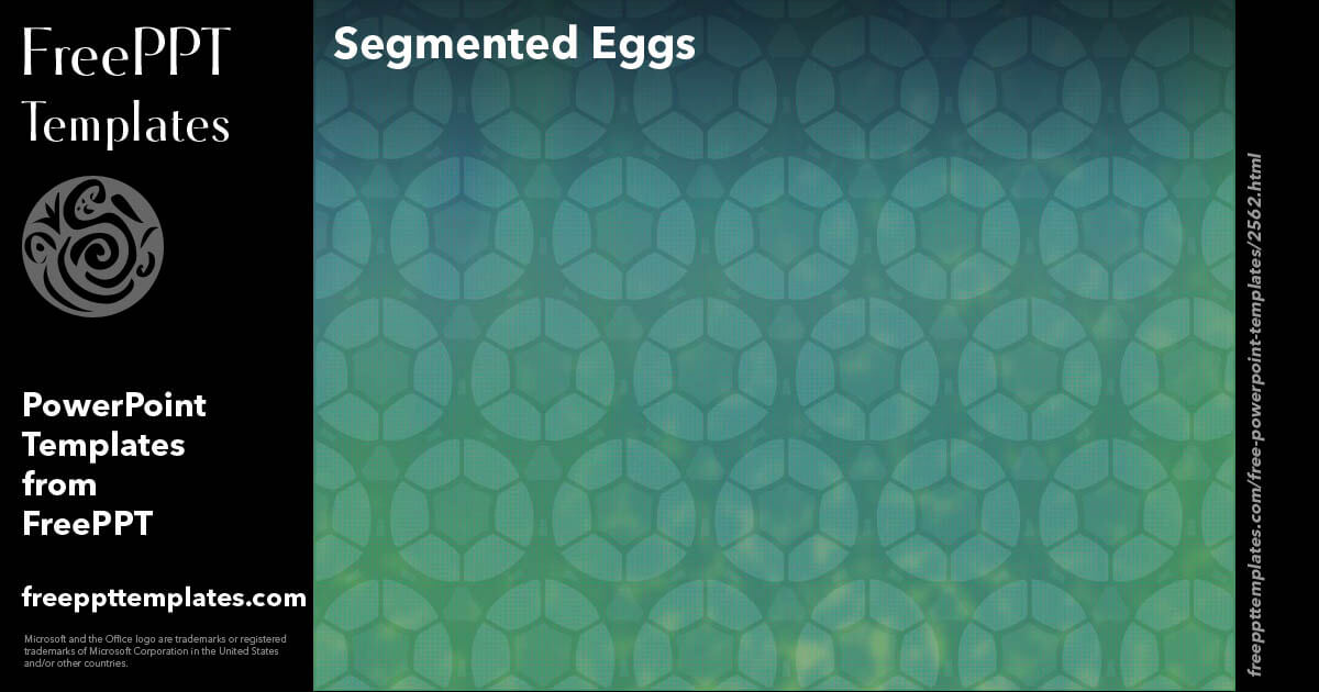 Segmented Eggs - PowerPoint Templates