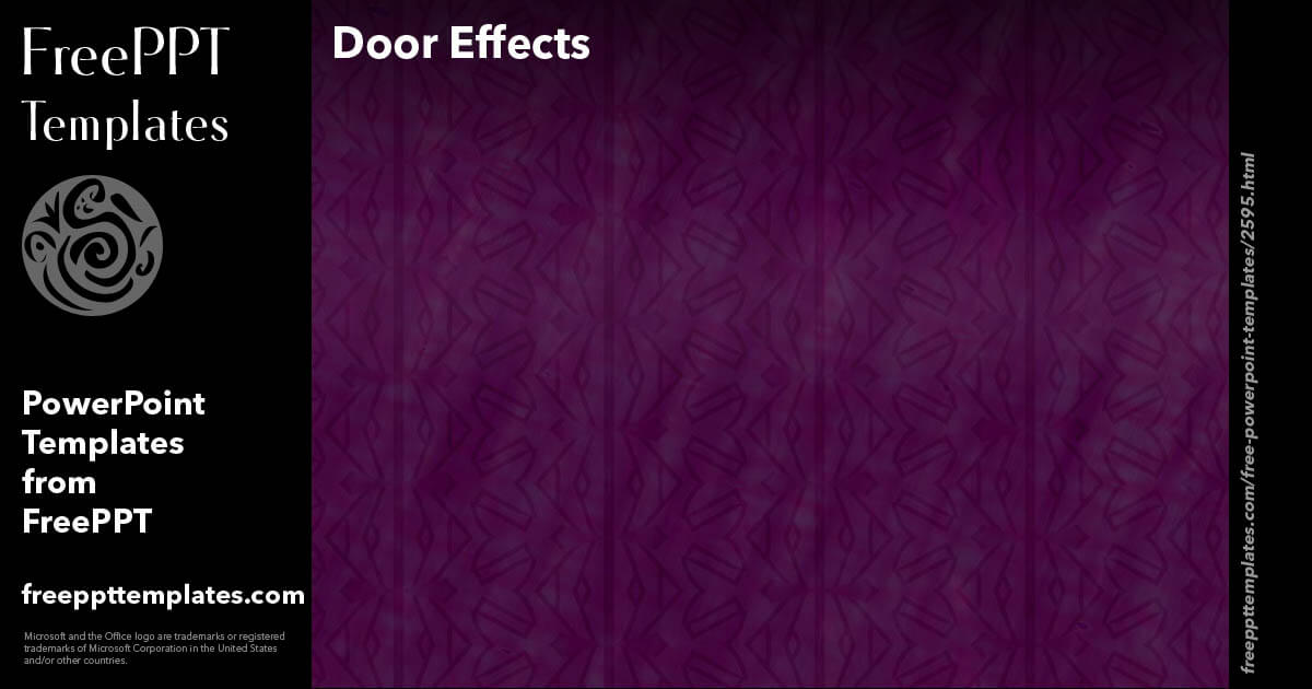 Door Effects - PowerPoint Templates