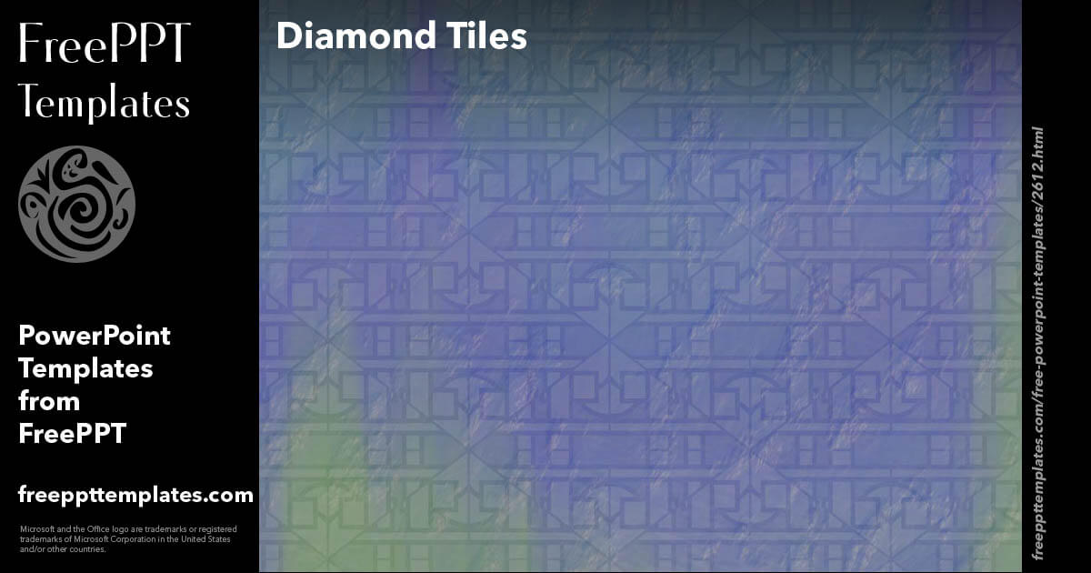 Diamond Tiles - PowerPoint Templates