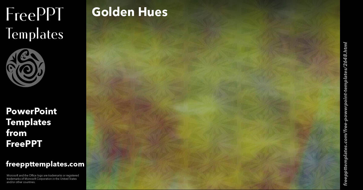 Golden Hues - PowerPoint Templates