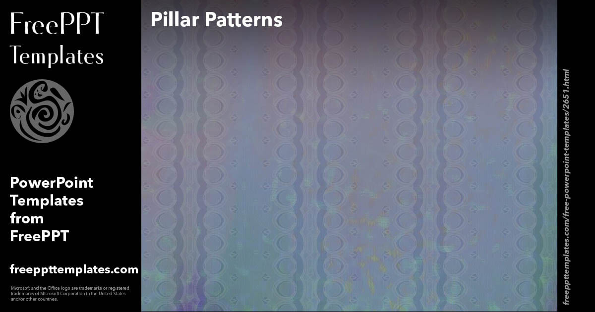 Pillar Patterns - PowerPoint Templates