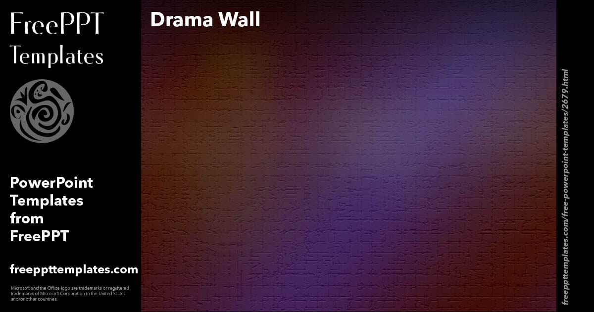 Drama Wall - PowerPoint Templates