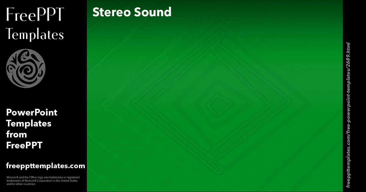 Stereo Sound - PowerPoint Templates