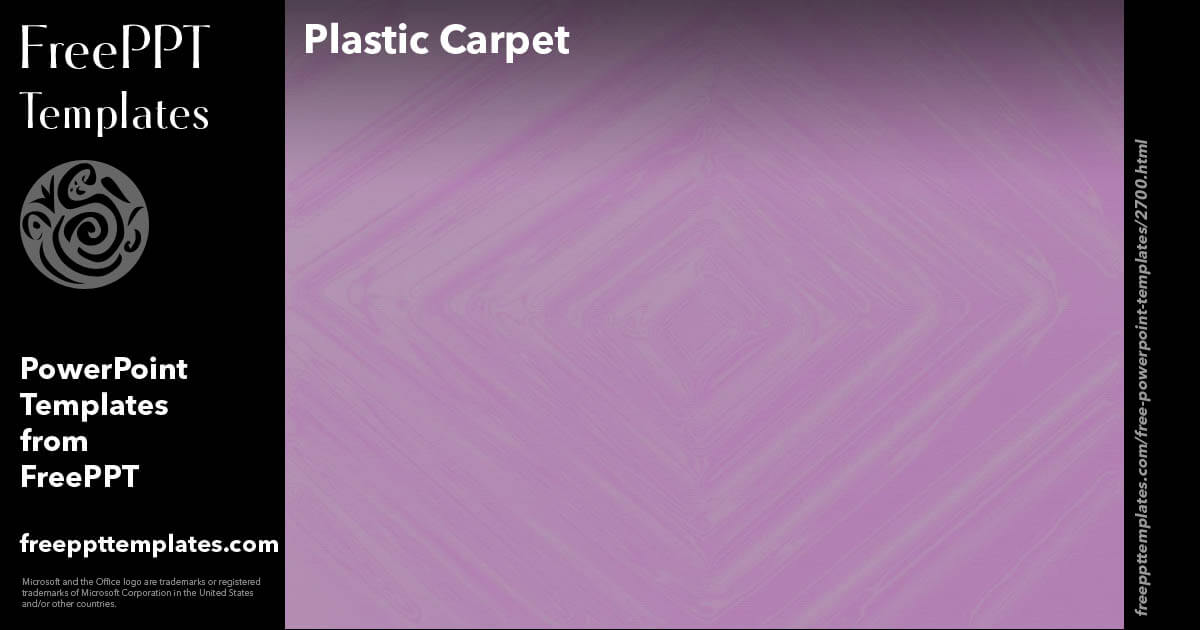 Plastic Carpet - PowerPoint Templates
