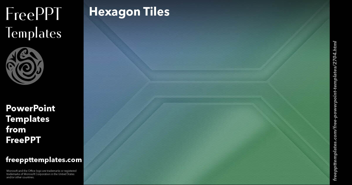 Hexagon Tiles - PowerPoint Templates