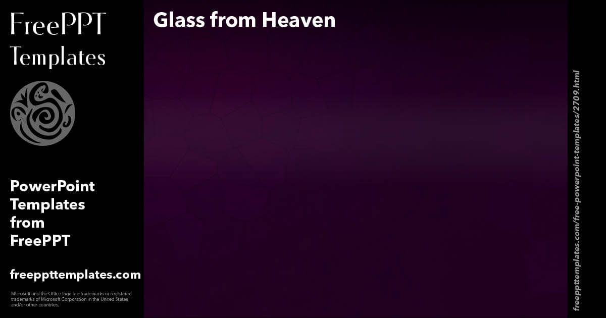 Glass from Heaven - PowerPoint Templates