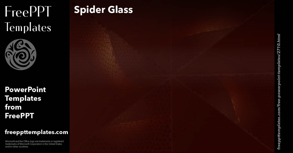 Spider Glass - PowerPoint Templates