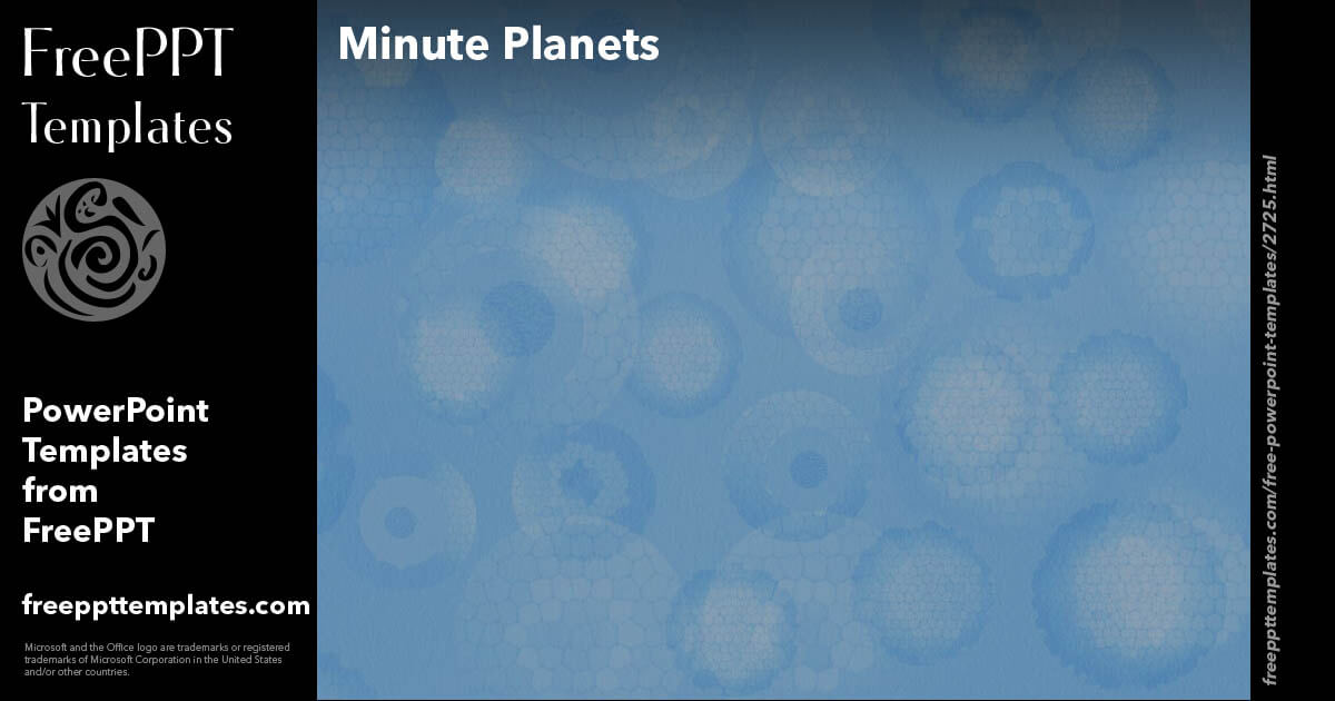 Minute Planets - PowerPoint Templates