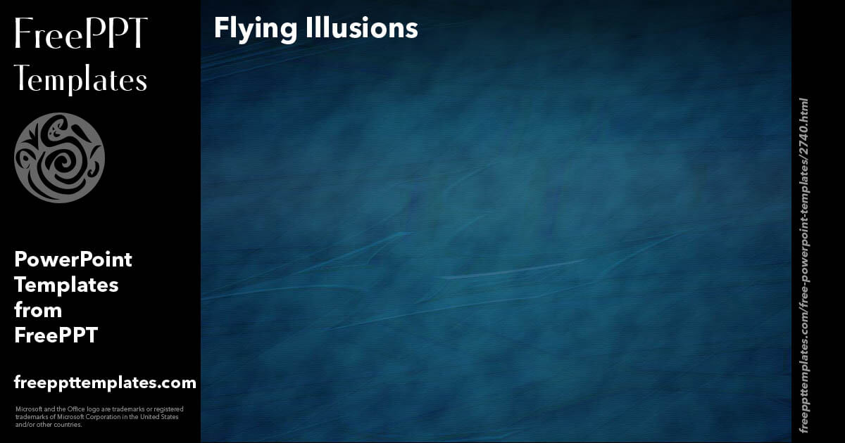 Flying Illusions - PowerPoint Templates