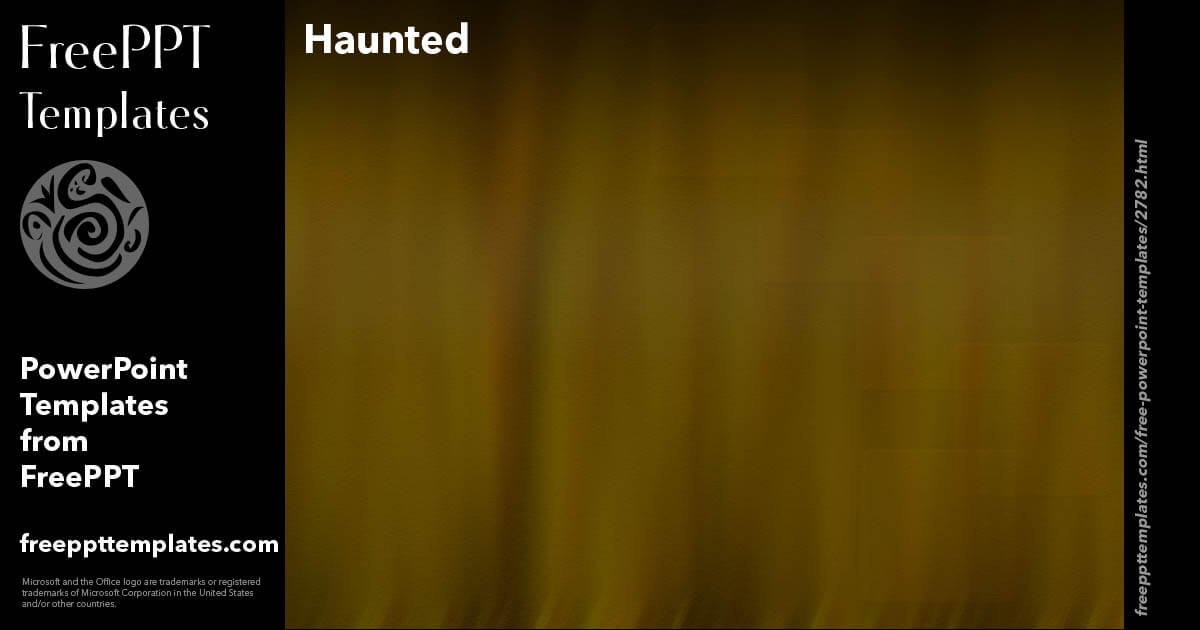Haunted - PowerPoint Templates