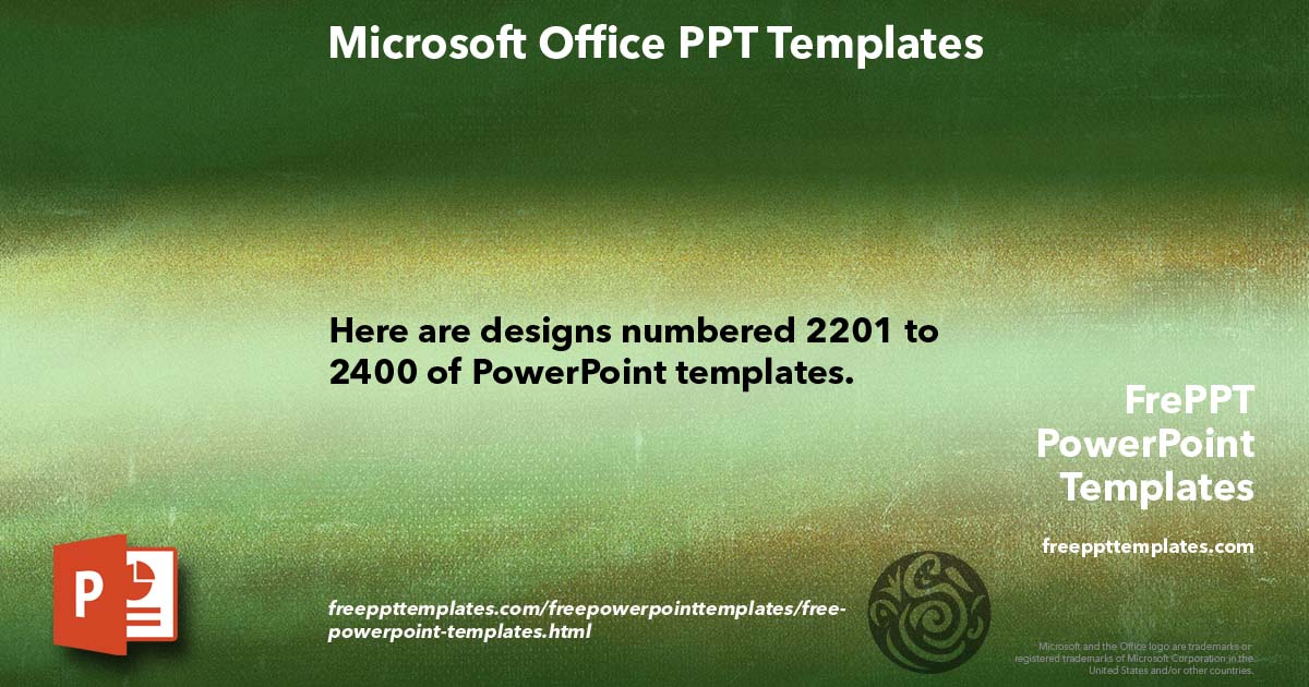 Microsoft Office PPT Templates