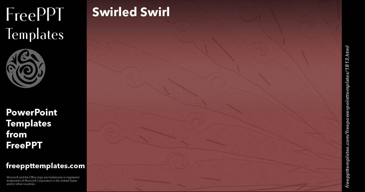 Swirled Swirl - PowerPoint Templates