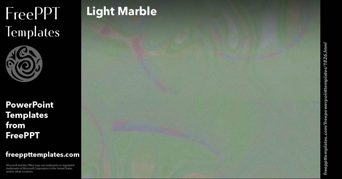 Light Marble 03 - PowerPoint Templates