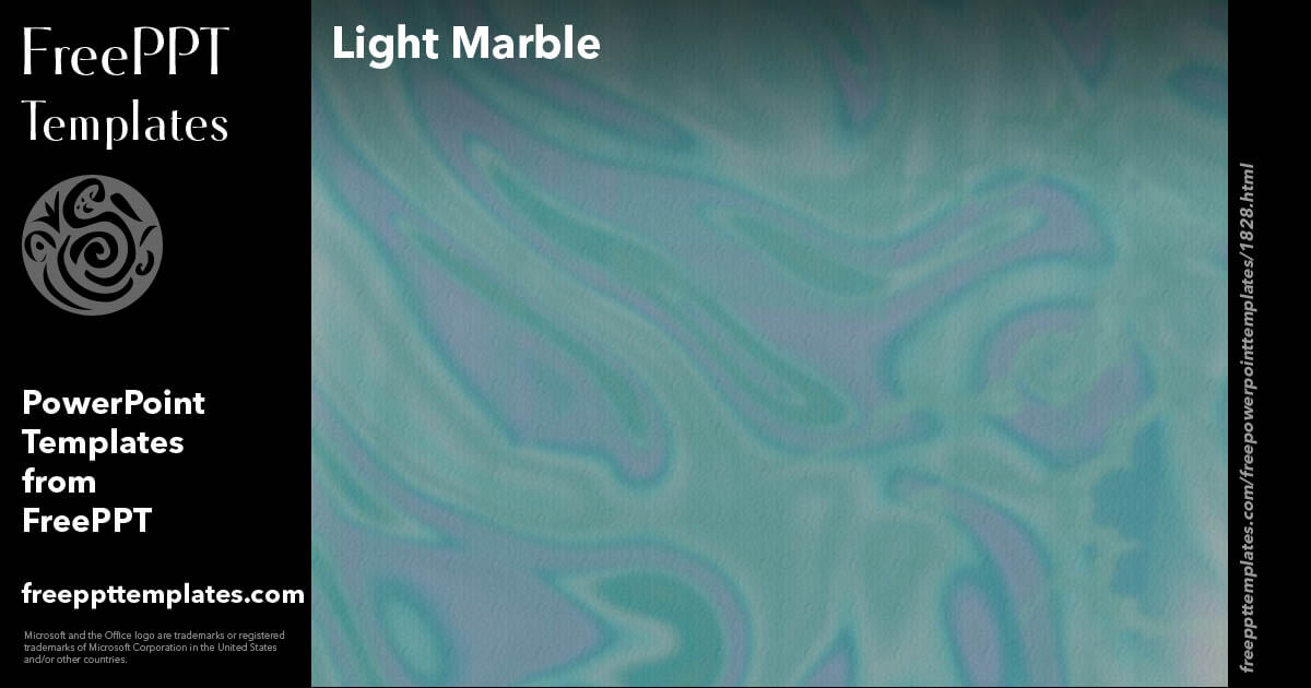 Light Marble 04 - PowerPoint Templates