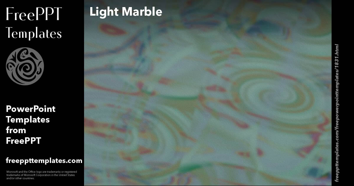 Light Marble 05 - PowerPoint Templates