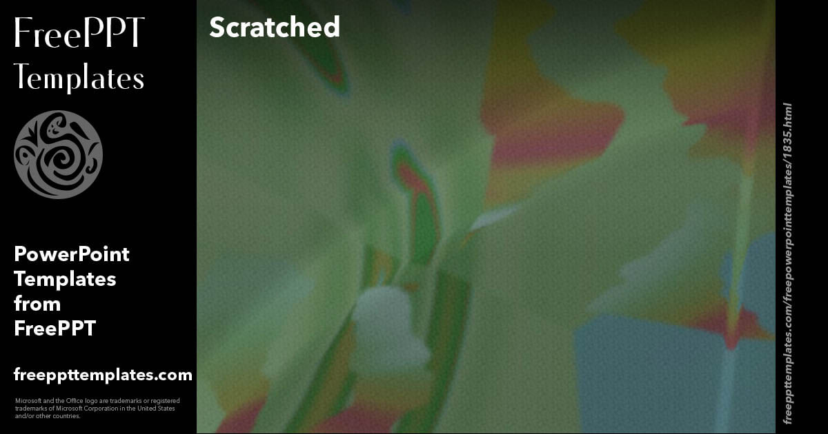 Scratched 01 - PowerPoint Templates