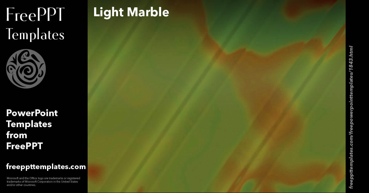 Light Marble 06 - PowerPoint Templates