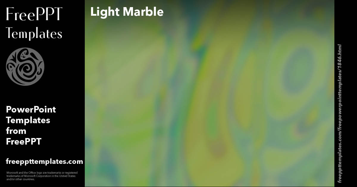 Light Marble 08 - PowerPoint Templates