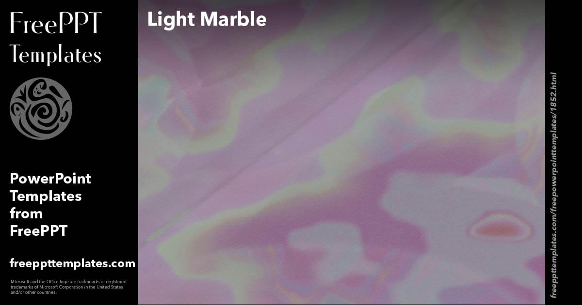 Light Marble 12 - PowerPoint Templates