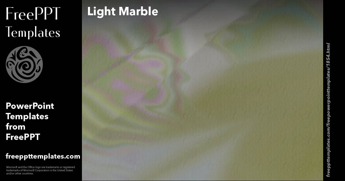 Light Marble 14 - PowerPoint Templates