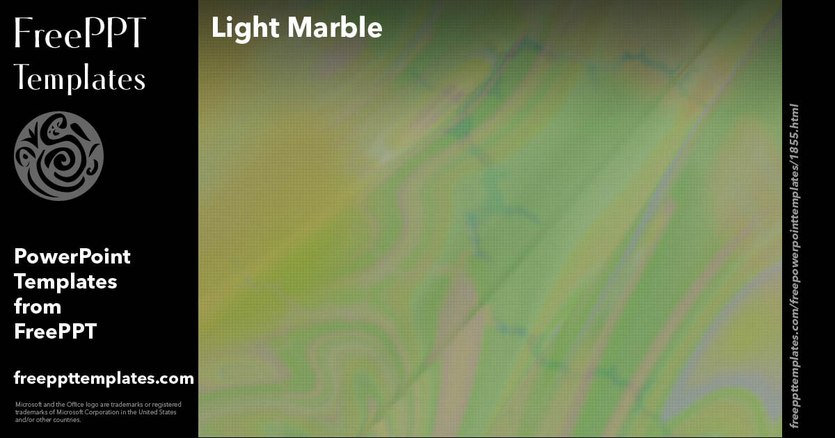 Light Marble 15 - PowerPoint Templates