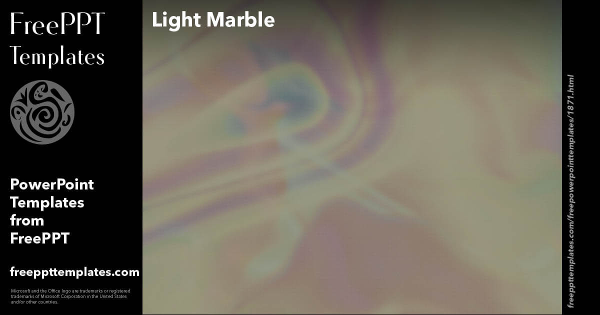 Light Marble 19 - PowerPoint Templates