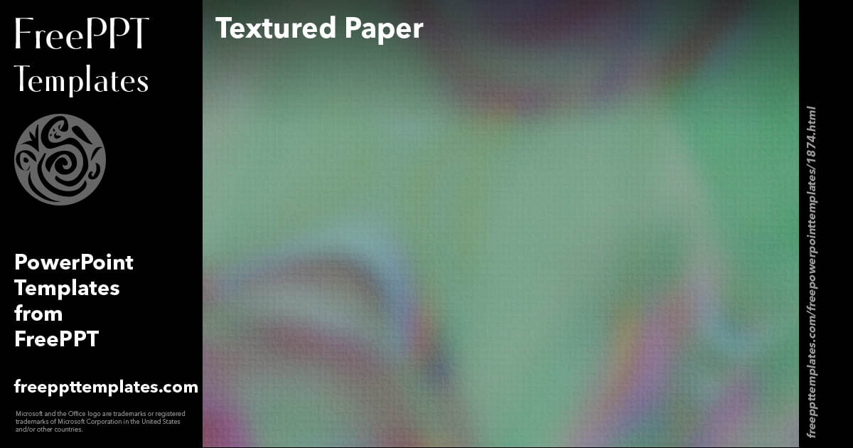 Textured Paper 14 - PowerPoint Templates