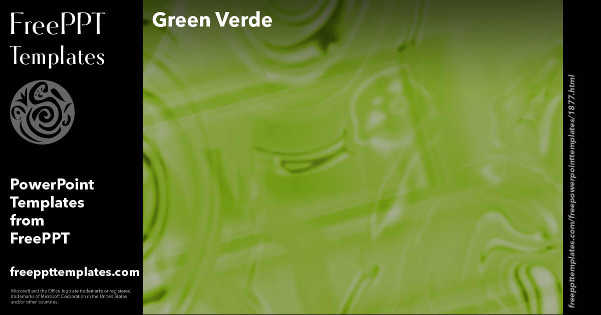 Green Verde - PowerPoint Templates