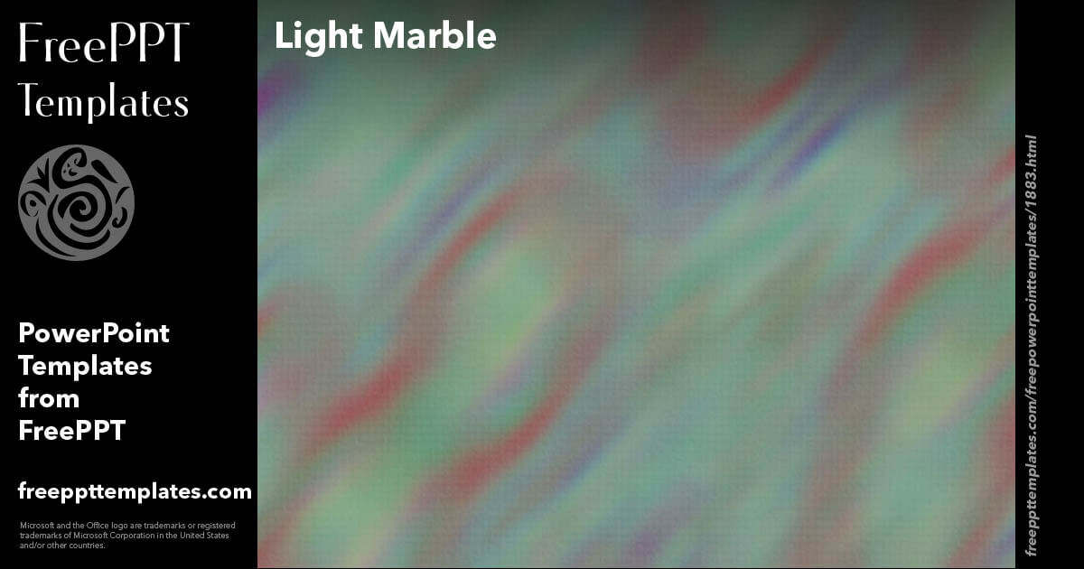 Light Marble 21 - PowerPoint Templates