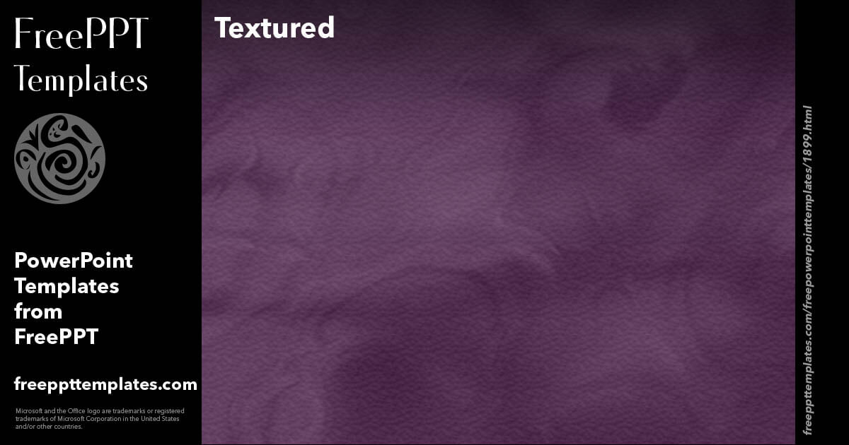 Textured 208 - PowerPoint Templates