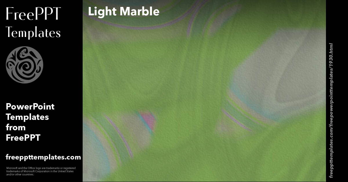 Light Marble 23 - PowerPoint Templates