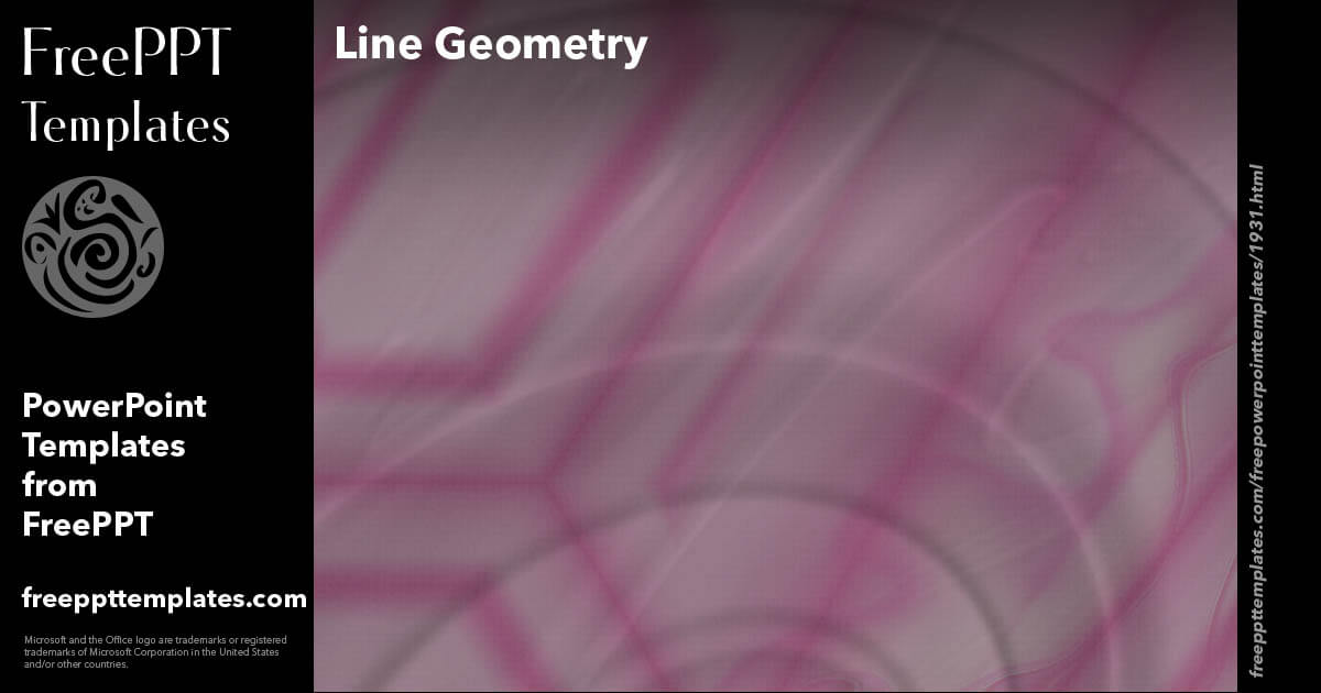 Line Geometry - PowerPoint Templates