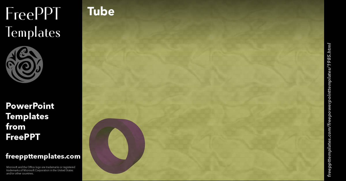 Tube 12 - PowerPoint Templates