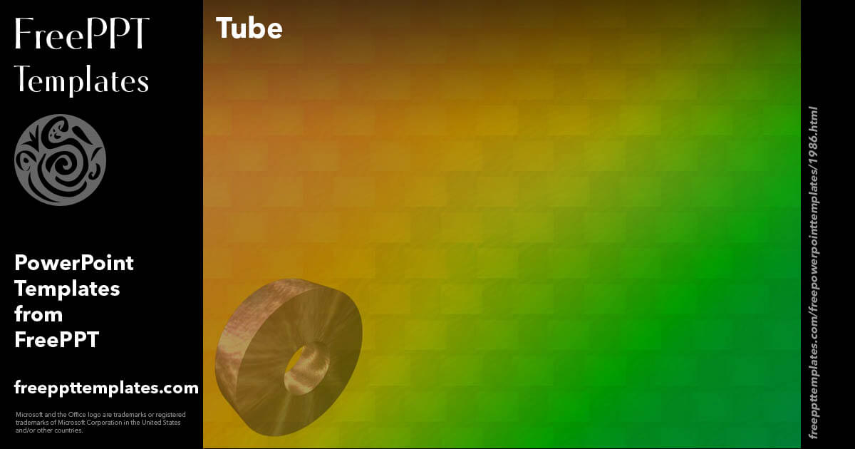 Tube 13 - PowerPoint Templates