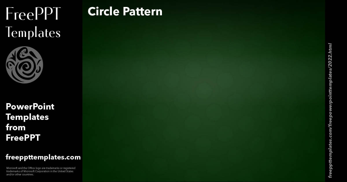 Circle Pattern - PowerPoint Templates