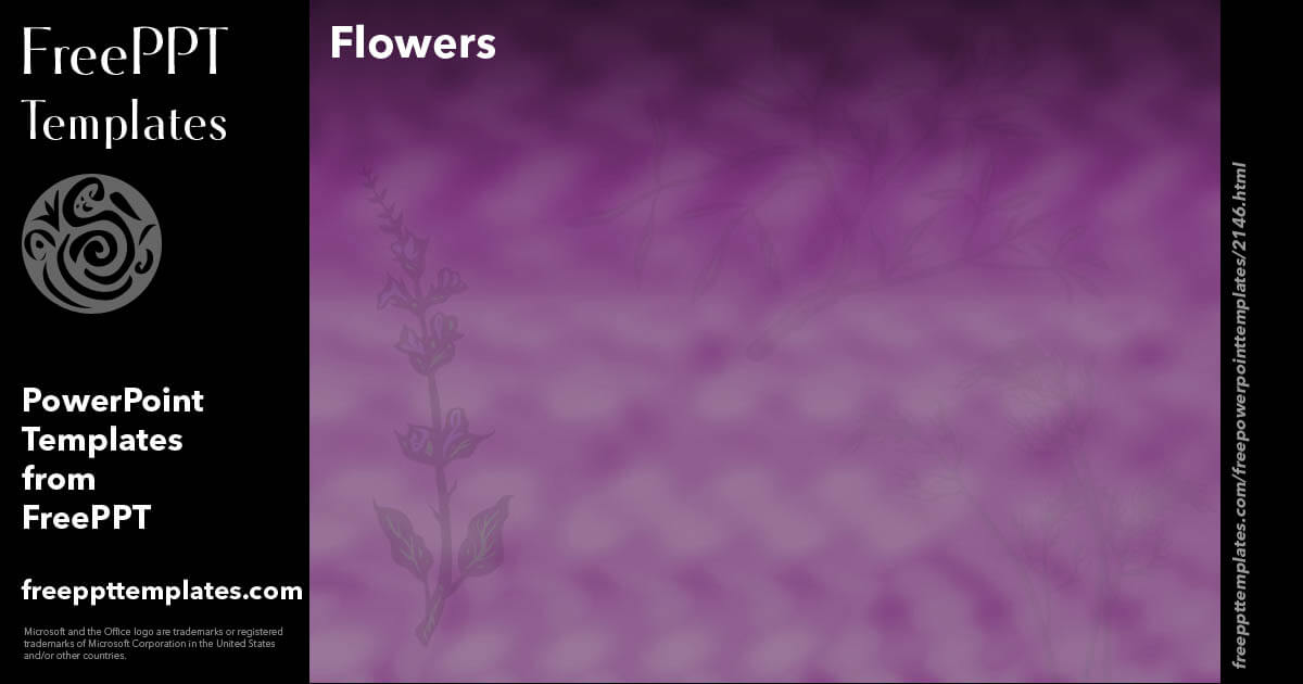 Flowers 21 - PowerPoint Templates