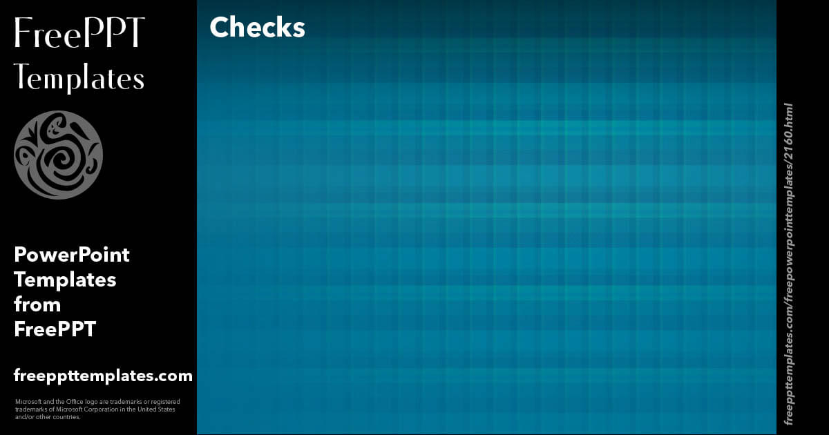 Checks 08 - PowerPoint Templates