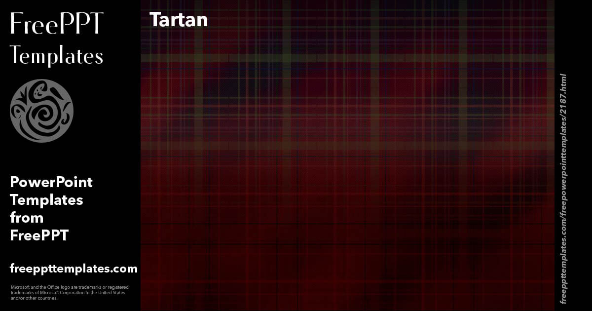 Tartan 02 - PowerPoint Templates