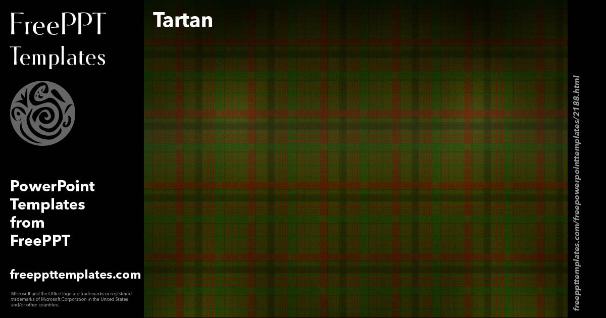 Tartan 03 - PowerPoint Templates