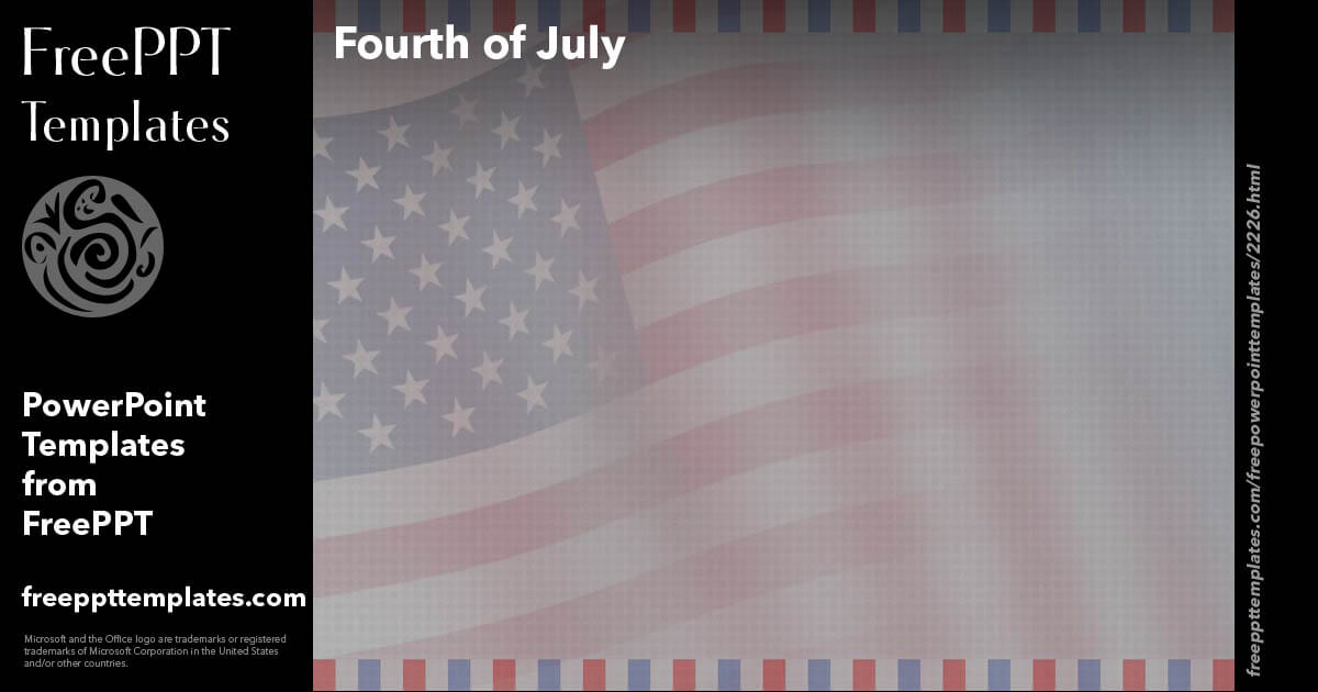 Fourth of July 01 - PowerPoint Templates