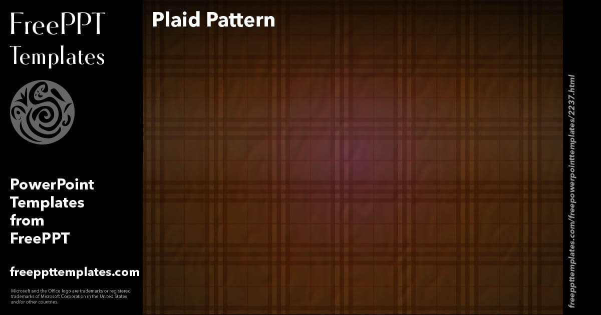 Plaid Pattern 02 - PowerPoint Templates