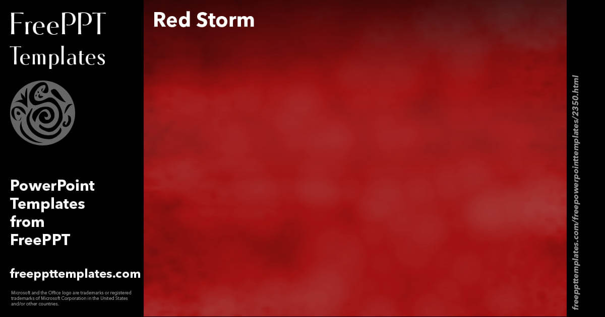 Red Storm - PowerPoint Templates