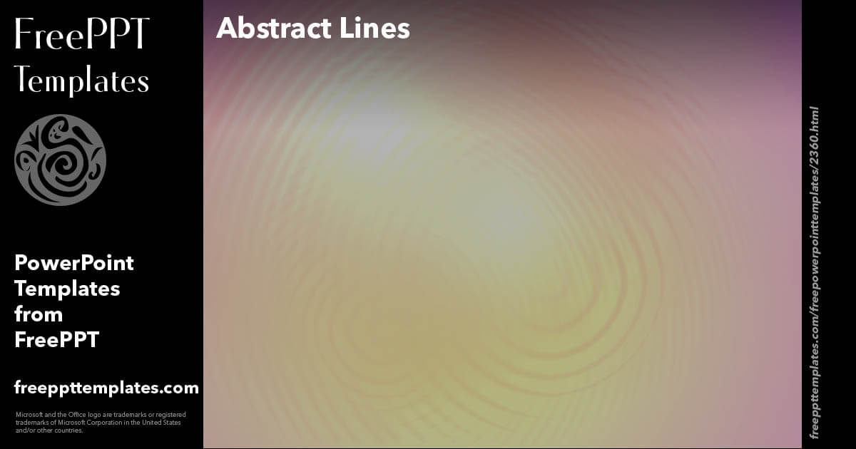 Abstract Lines - PowerPoint Templates